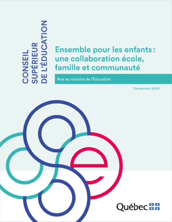Rapport du Conseil supérieur de l’éducation (CSE) – Prel